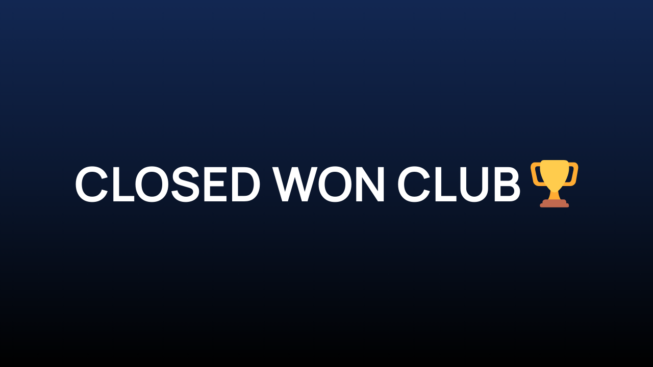 Free Resources - Closed Won